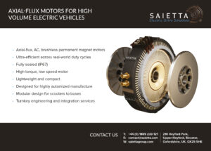 Axial flux motors - E-Mobility Engineering