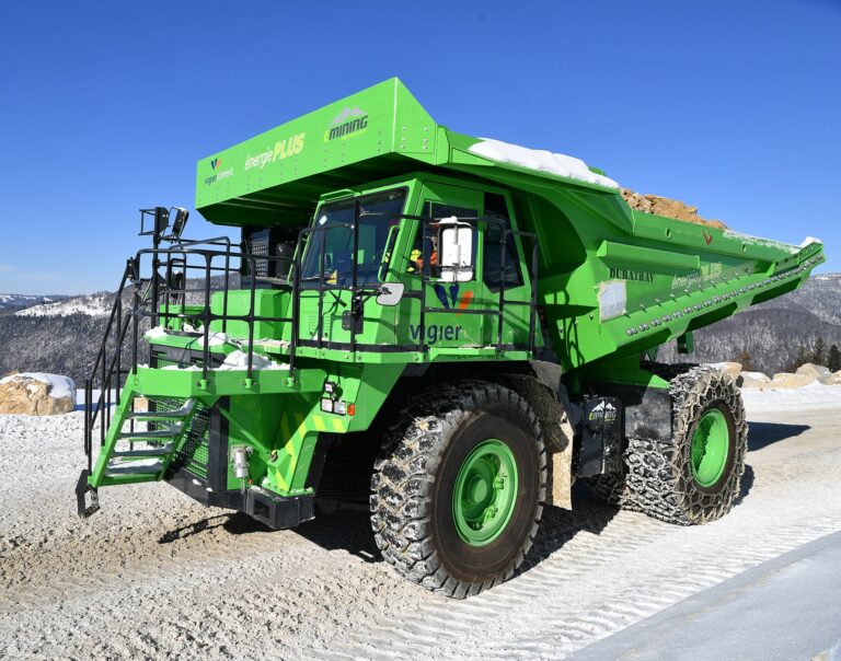 Electric truck mines own energy - E-Mobility Engineering