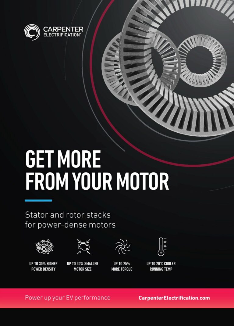 Motor laminations - E-Mobility Engineering