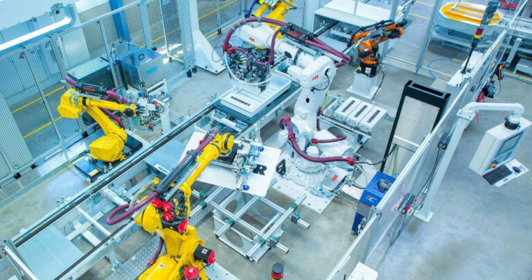 Partners unveil automated battery pack assembly line - E-Mobility ...