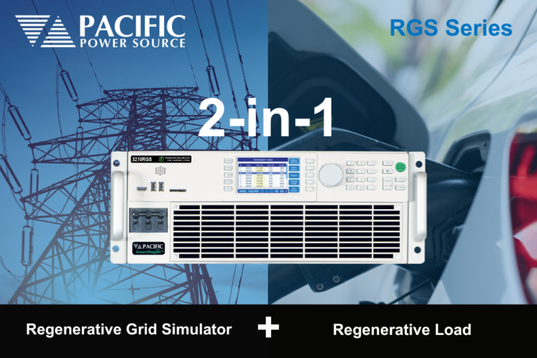 Regenerative Test Solutions - Pacific Power Source - E-Mobility