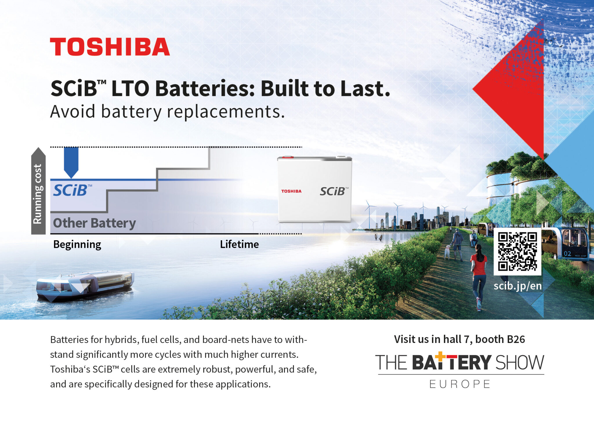 Toshiba SCiB Battery | Thermal Innovations for Electric Buses & Ships